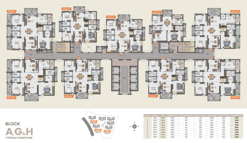 Floor Plans – HIGH 9